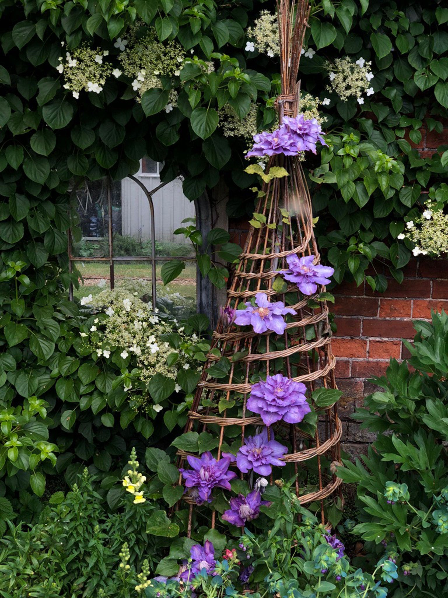 Sculptural Willow Garden Support – The Merchant's Table