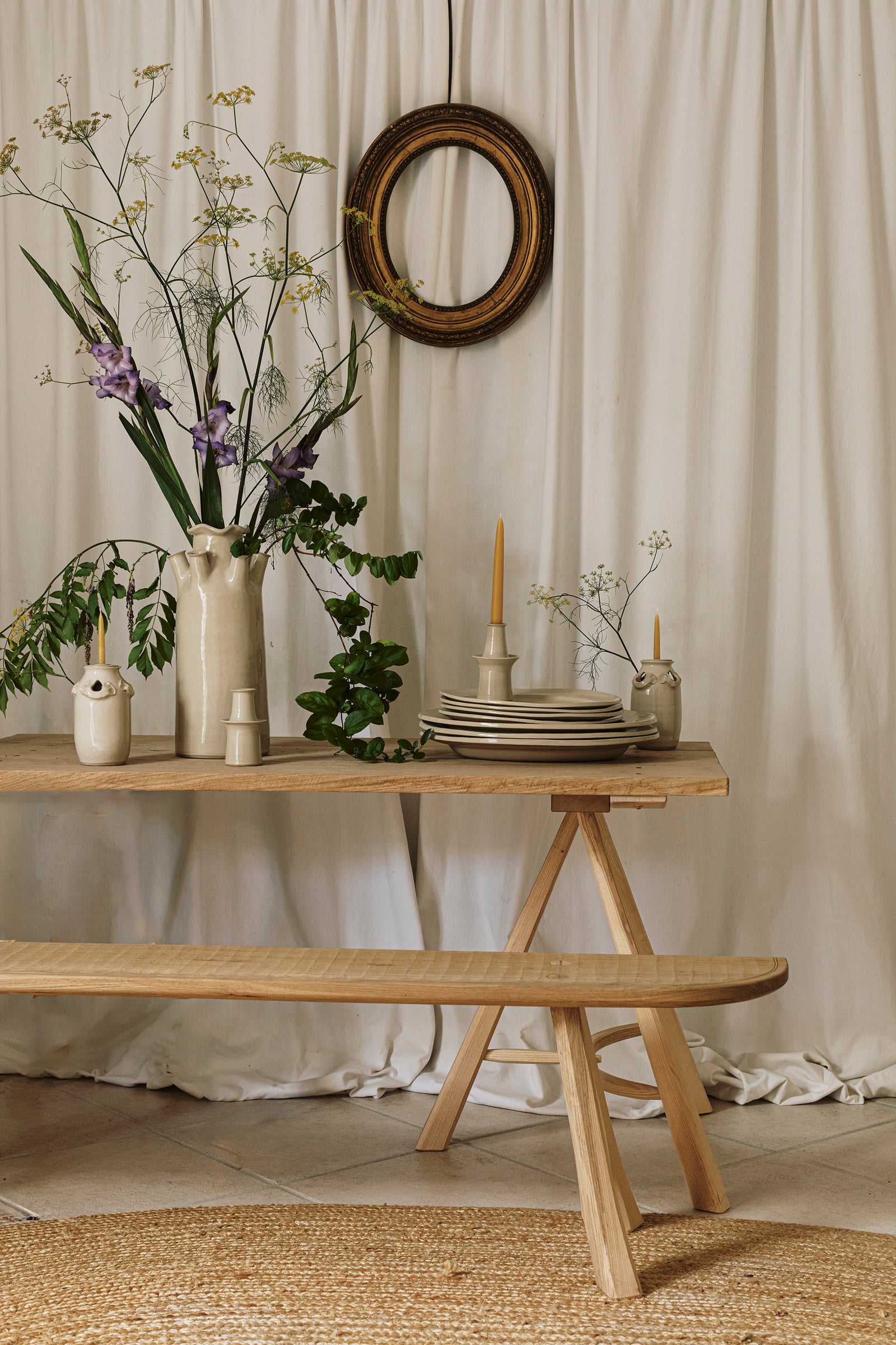 trestle dining table uk