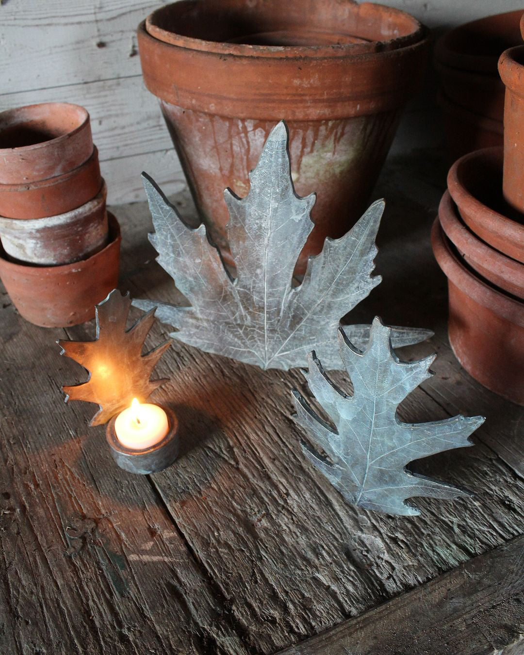 Bronze Leaf Lights – The Merchant's Table